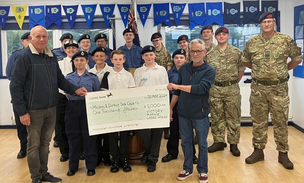 Victory Marine get onboard with the Sea Cadets – Victory Marine Lodge 6160